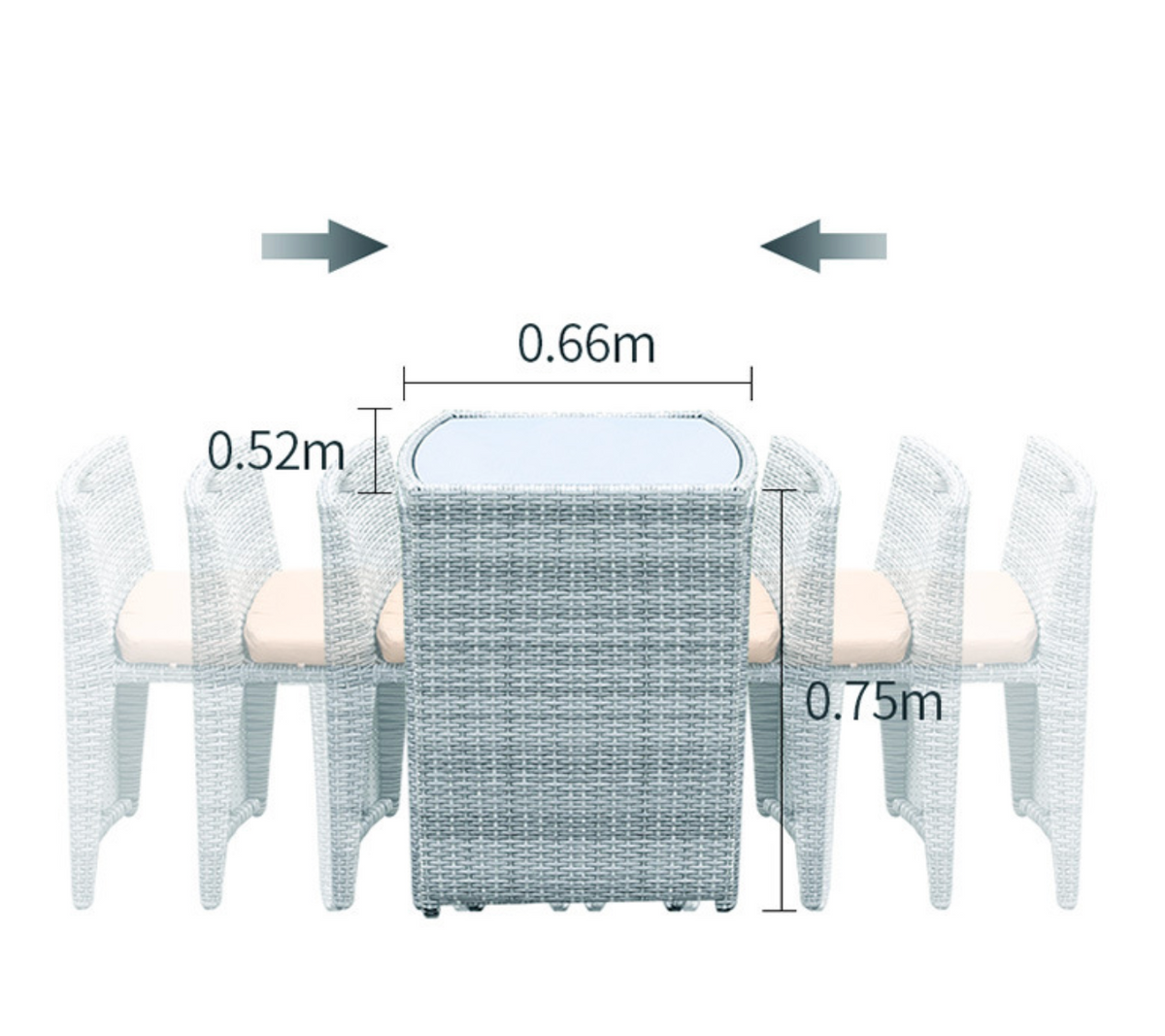 Compact Cork Double Set – HK Outdoor Furniture